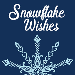 Snowflake Wishes logo | Roaring Brook Art | Licensed Art & Design